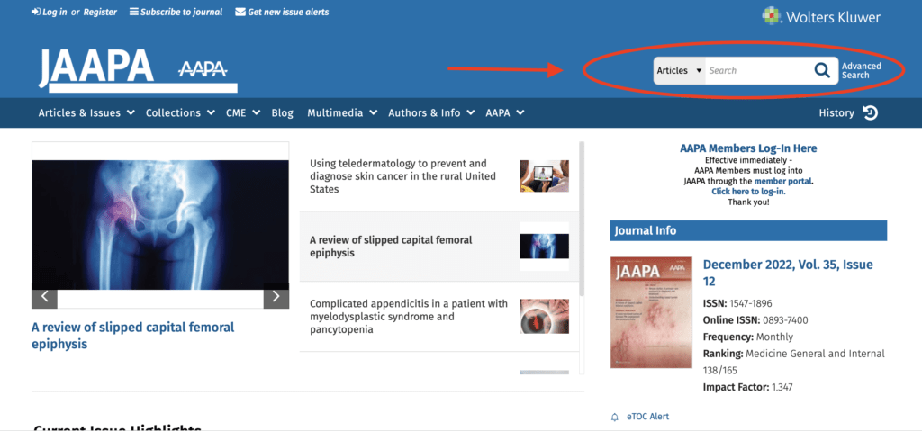 Six Practical Steps to Publishing in JAAPA